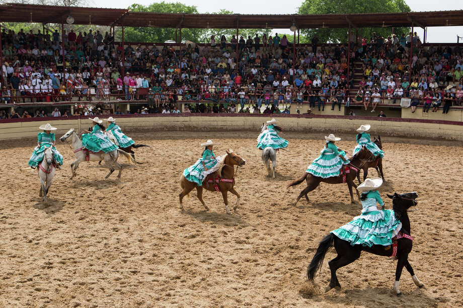Rough riders in fancy dresses - San Antonio Express-News