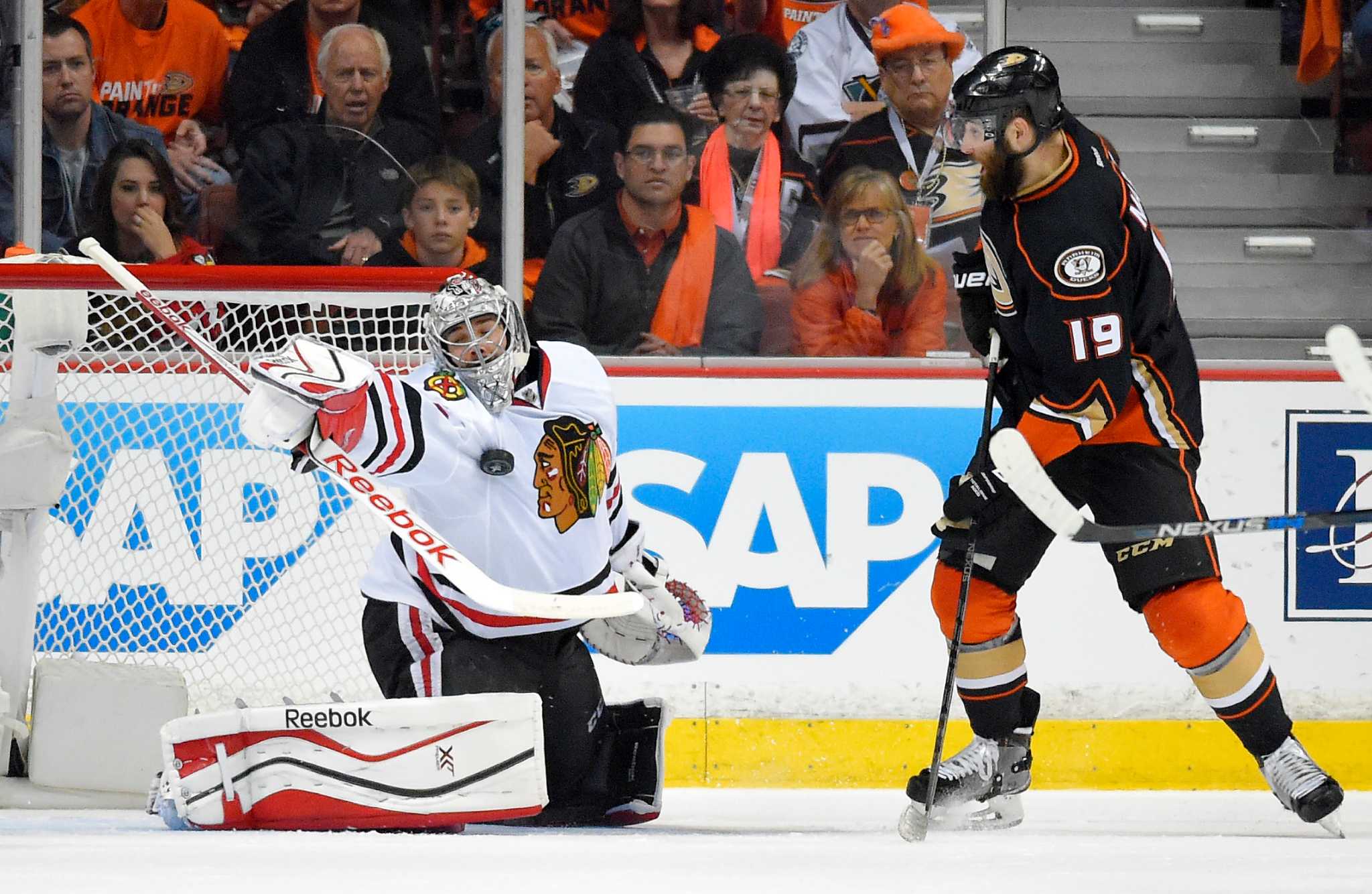 Andersen, Anaheim get jump on Chicago