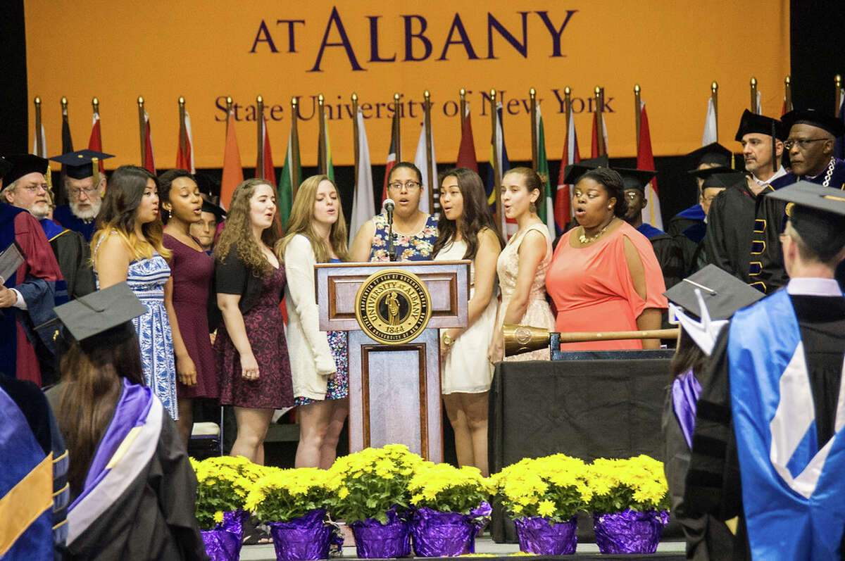 Seen: UAlbany Commencement