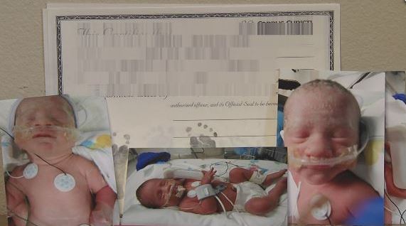 Identical female triplets born at Corpus Christi hospital