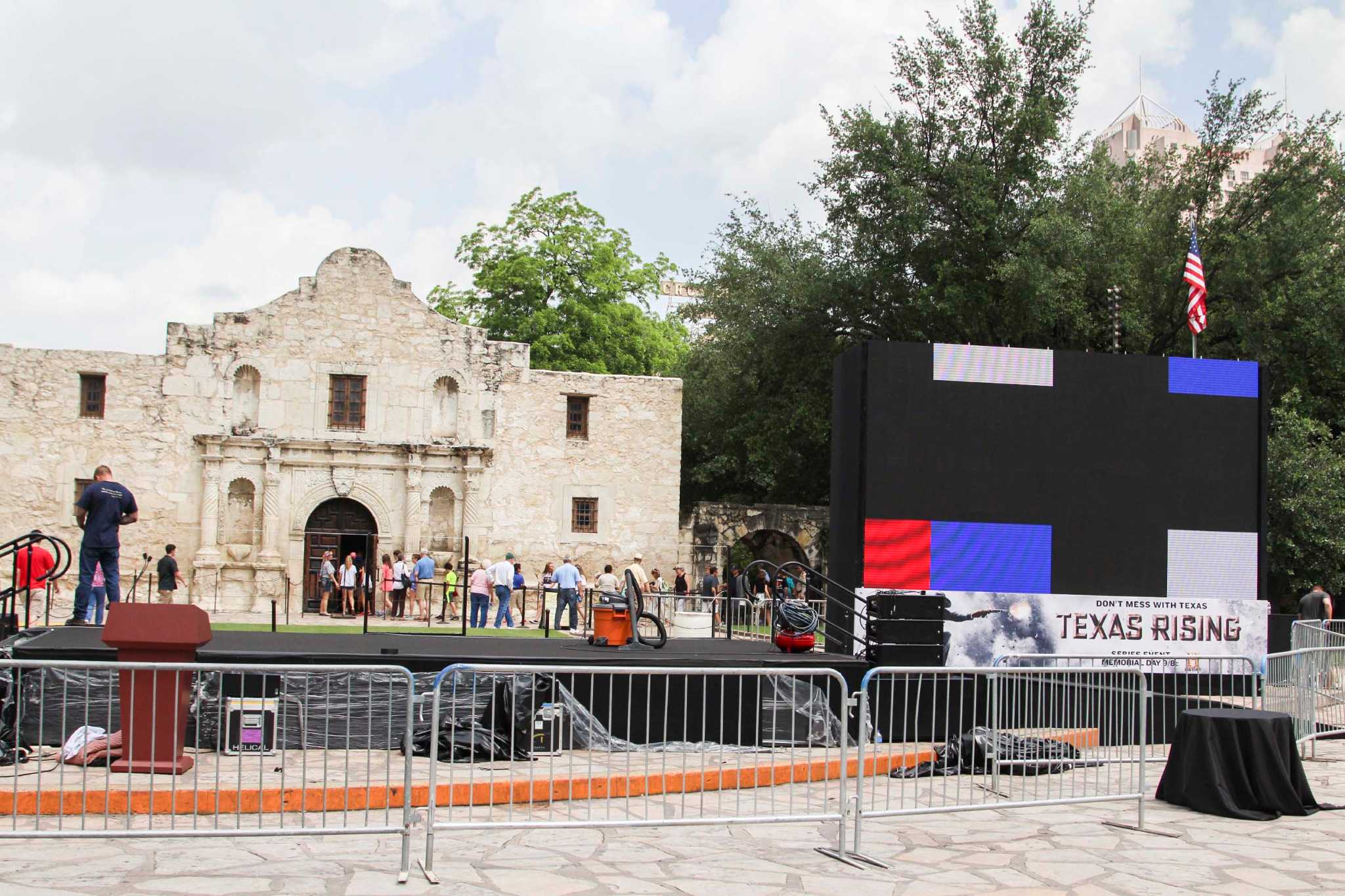 'Texas Rising' Preview at the Alamo