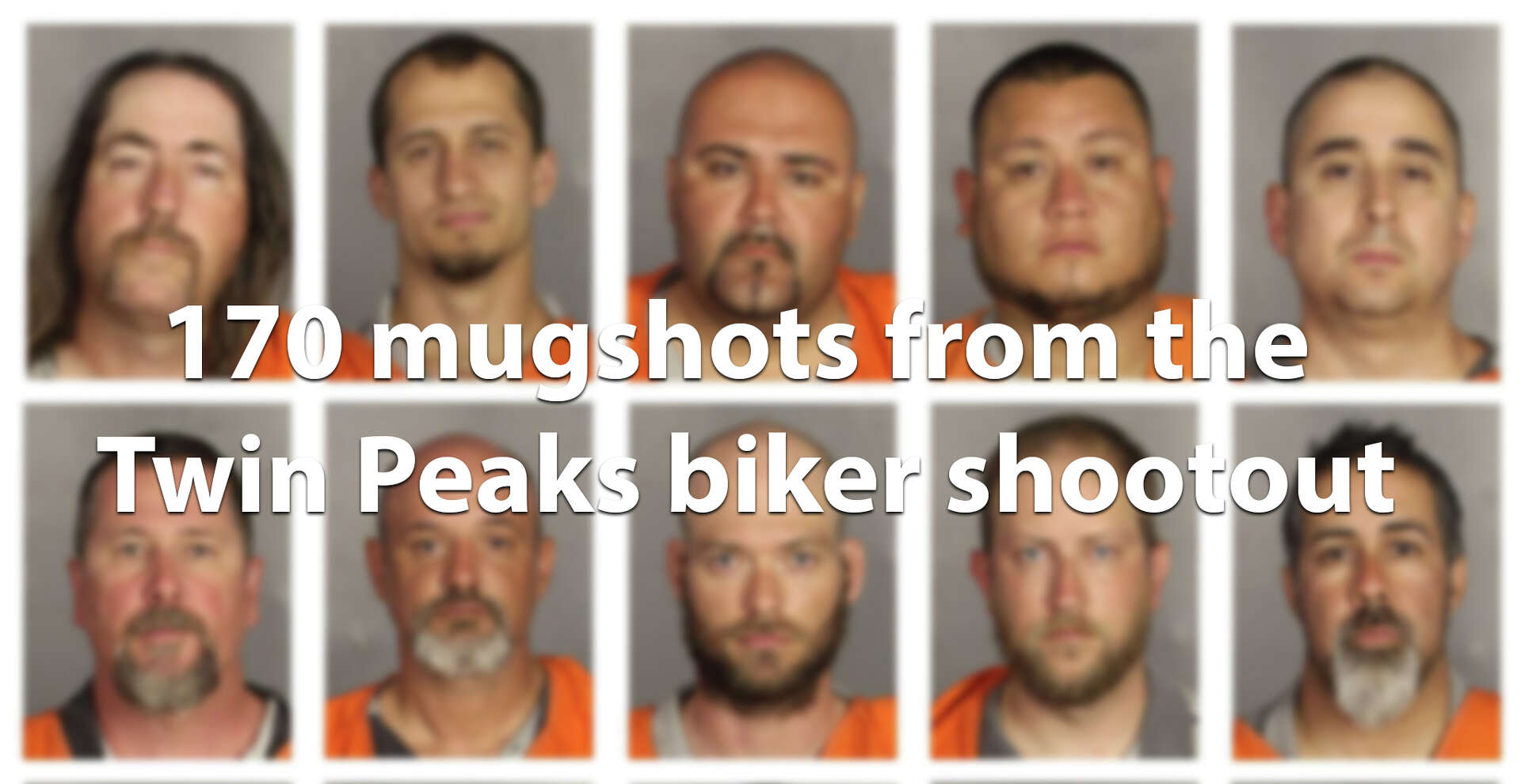 170 mugshots released in Waco Twin Peaks shooting