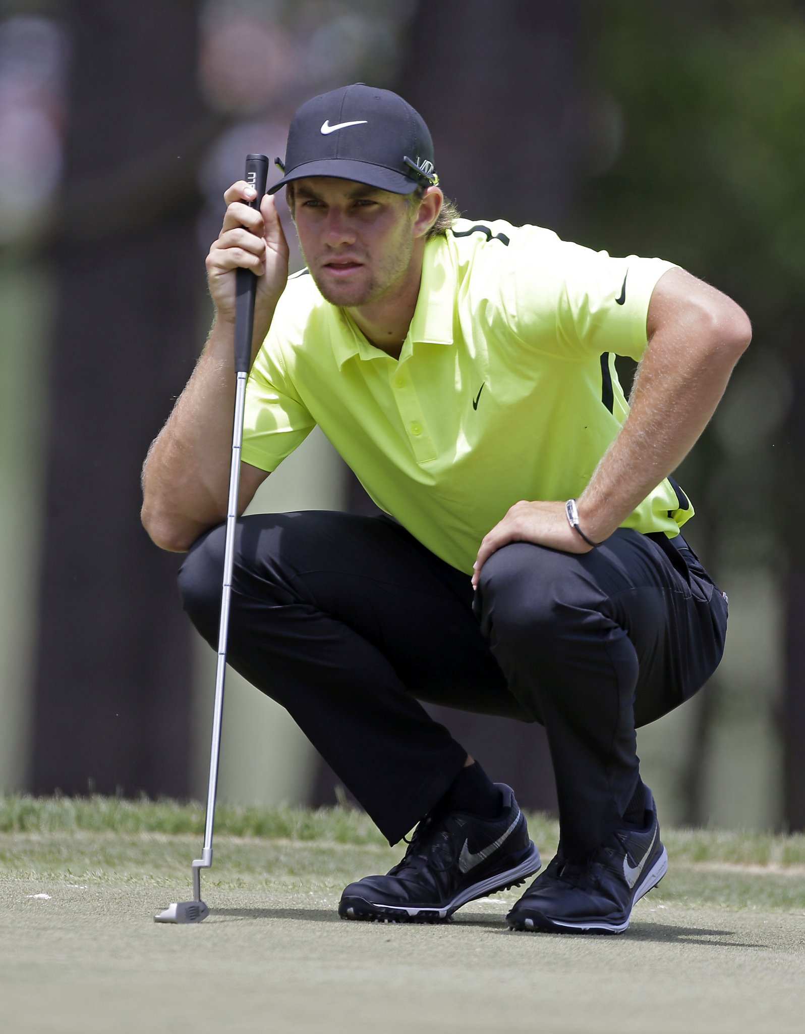 Stanford alum Patrick Rodgers gets side of football with his golf