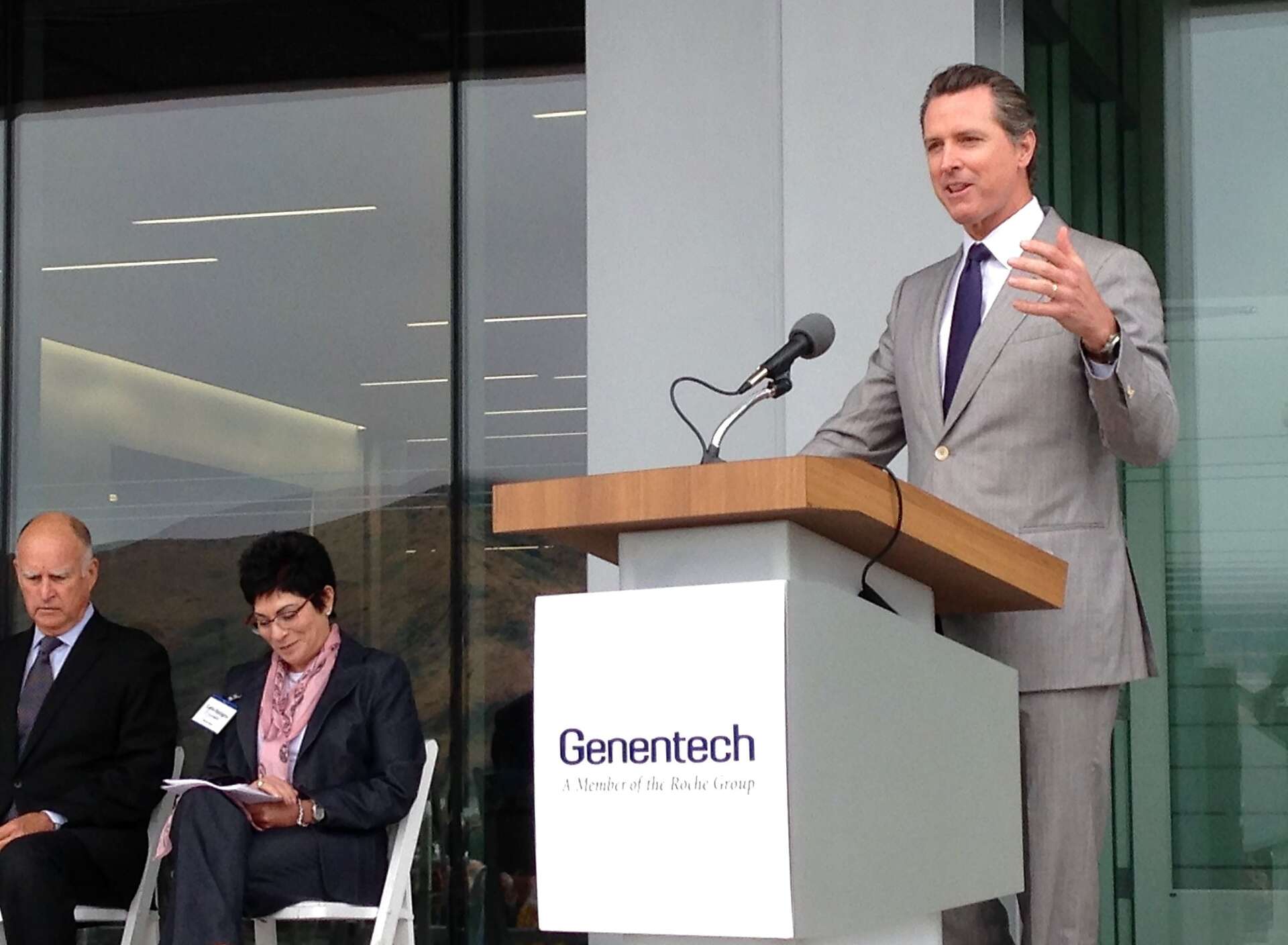 Genentech unveils eco-friendly office building