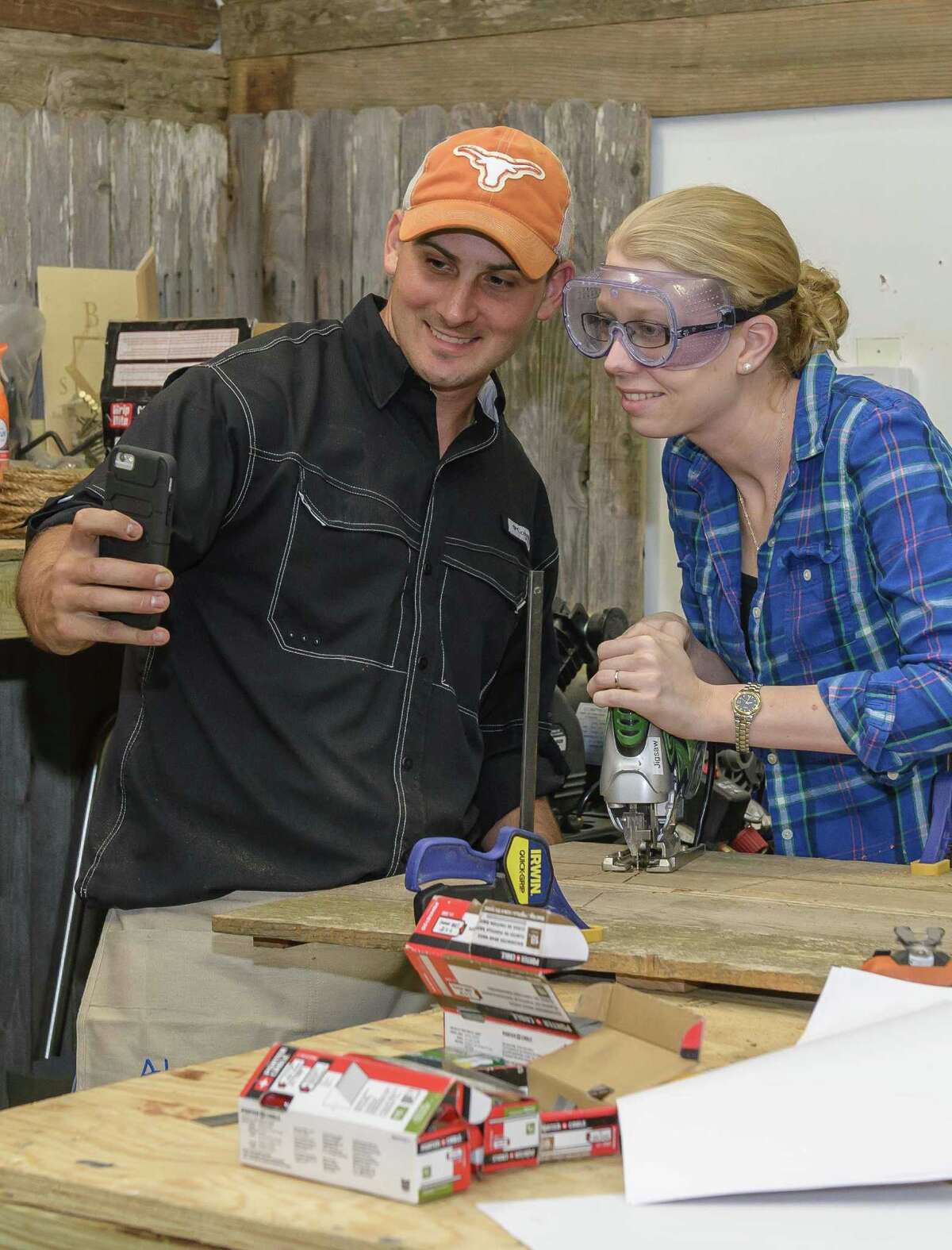 New date night with a side of sawing