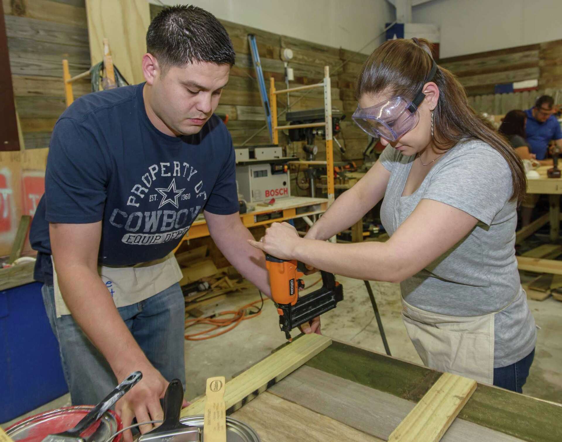 New date night with a side of sawing