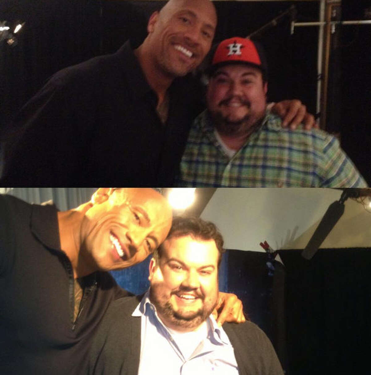 Dwayne 'The Rock' Johnson officiates wedding of Houston comedian Nick ...