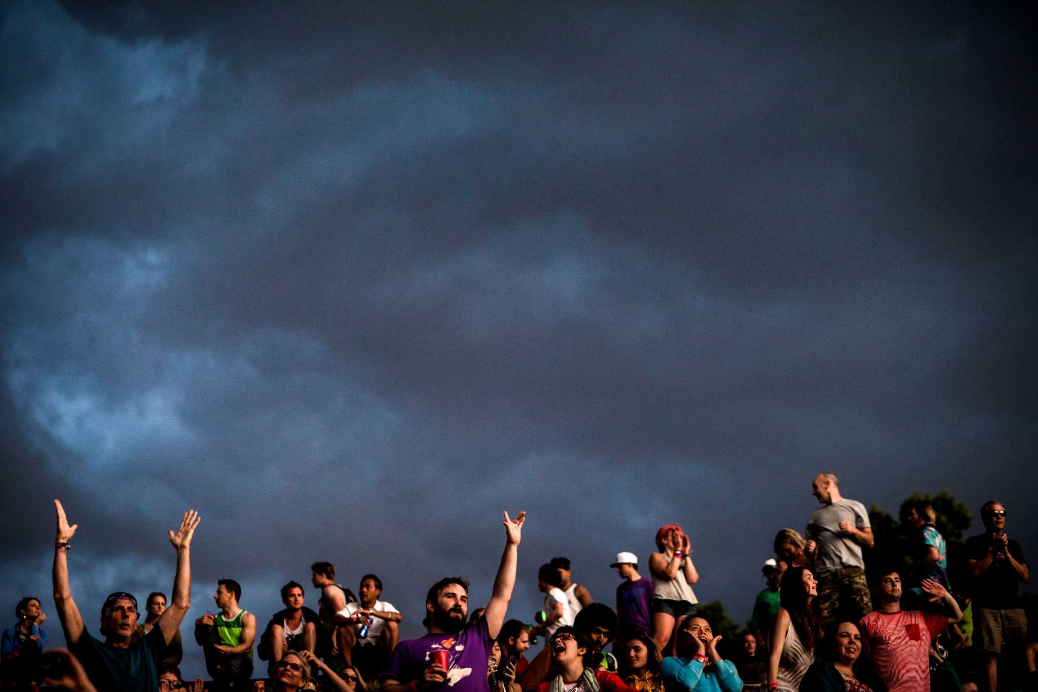 How Seattleites behave during storms