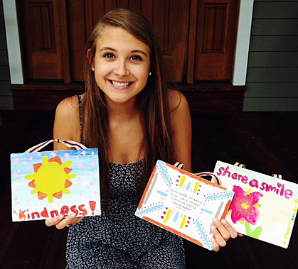 Fairfield Girl Scout's kindness message is good as 'Gold'