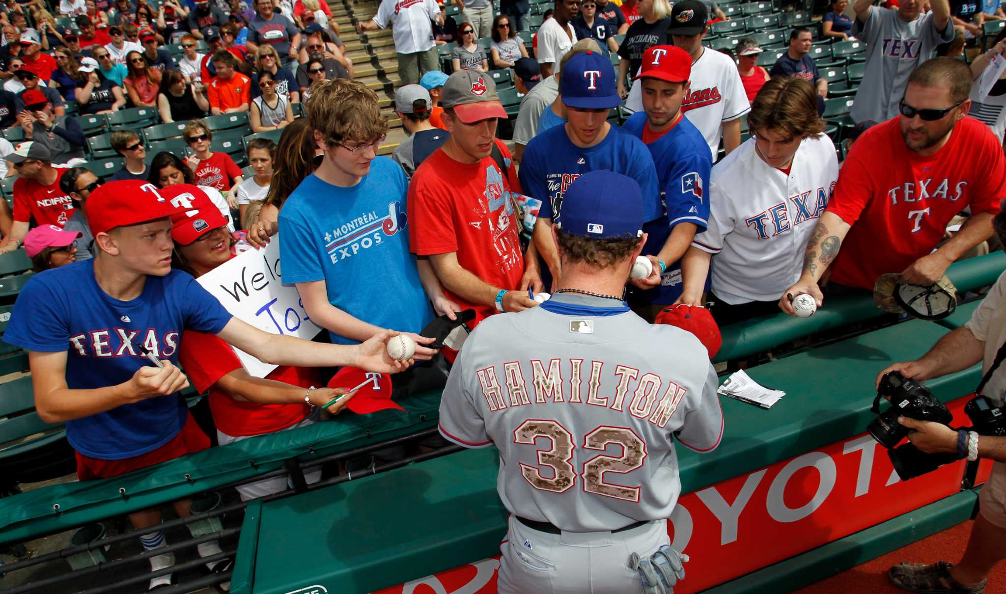 Rangers' Hamilton makes season debut