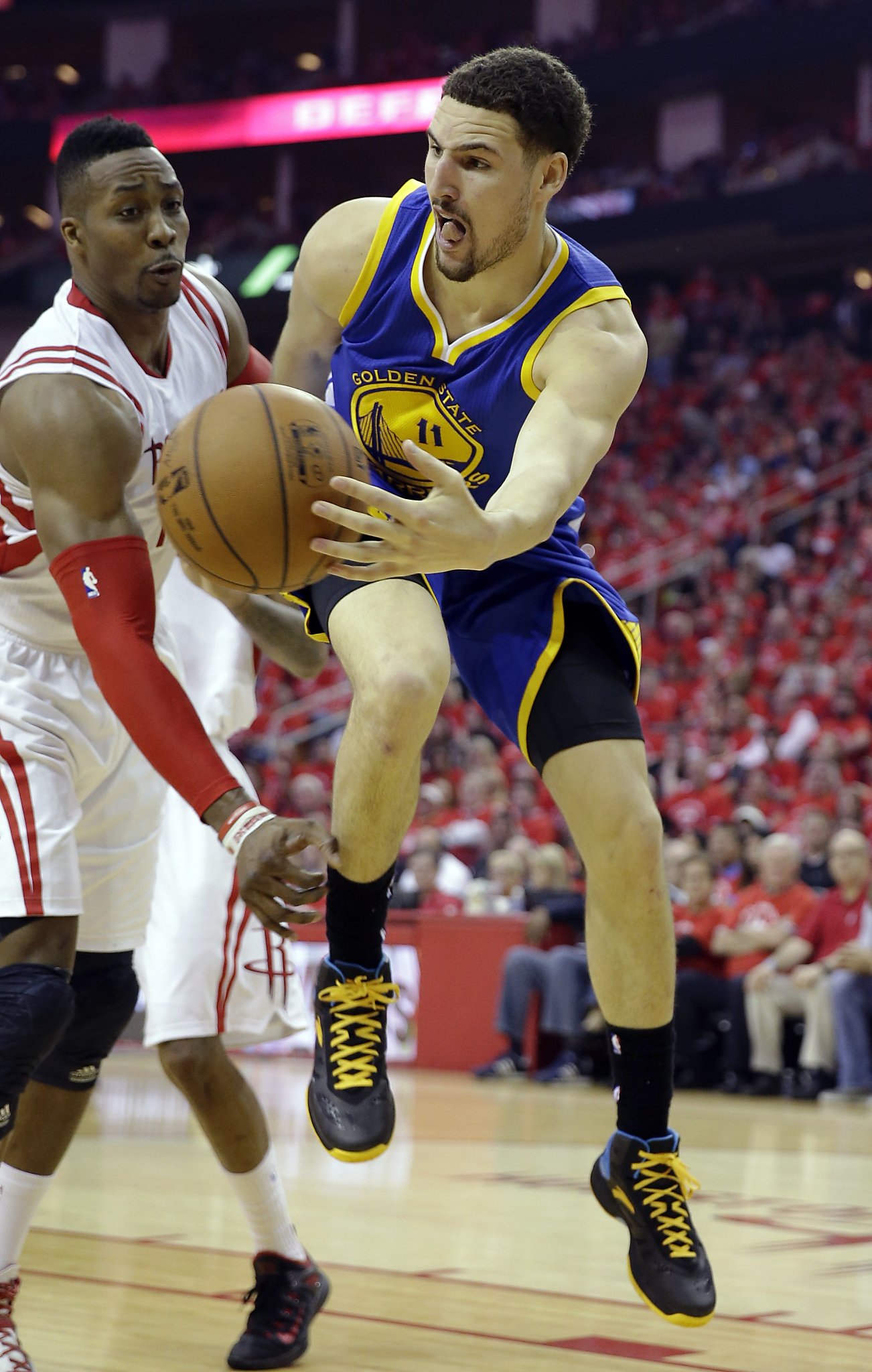 Warriors’ Thompson finds his shooting touch
