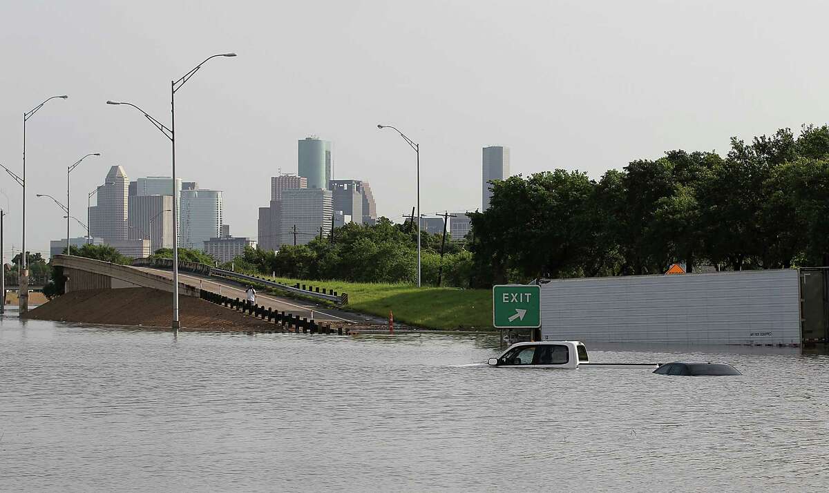 Galleria mall floods due to Houston storms