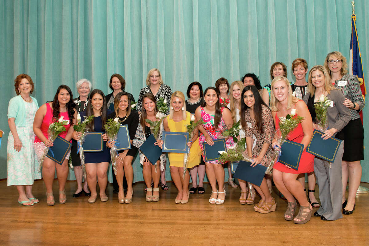 Houston Panhellenic association awards scholarships