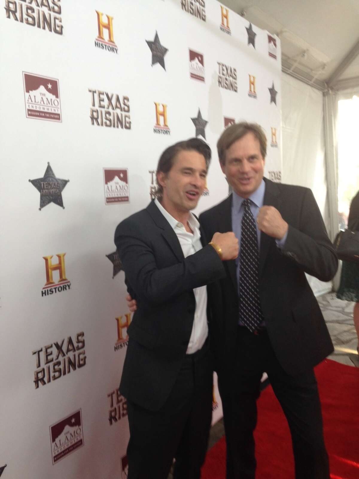 Stars are big and bright at “Texas Rising” premiere