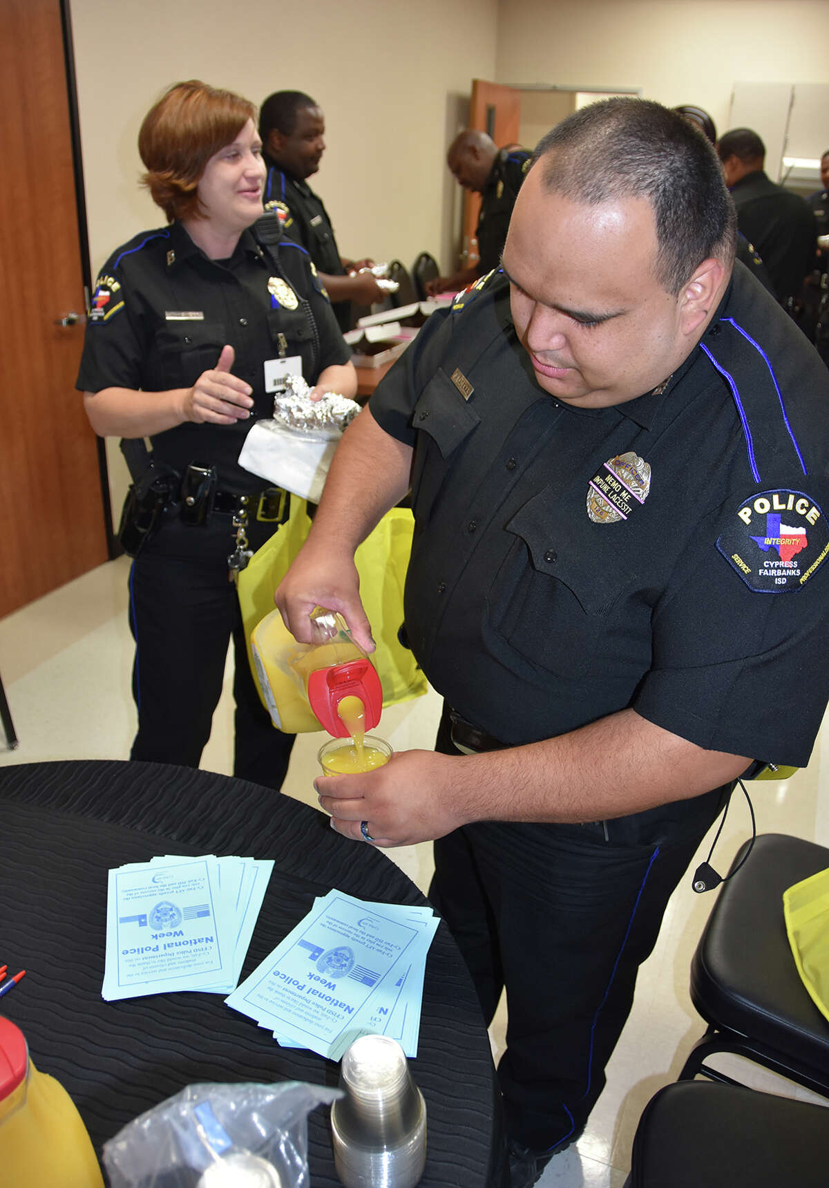 Cy-Fair police officers honored