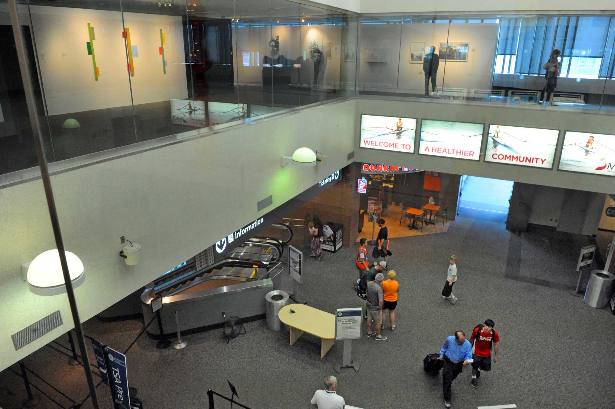 Airport arts program has positive impact for travelers, area artists