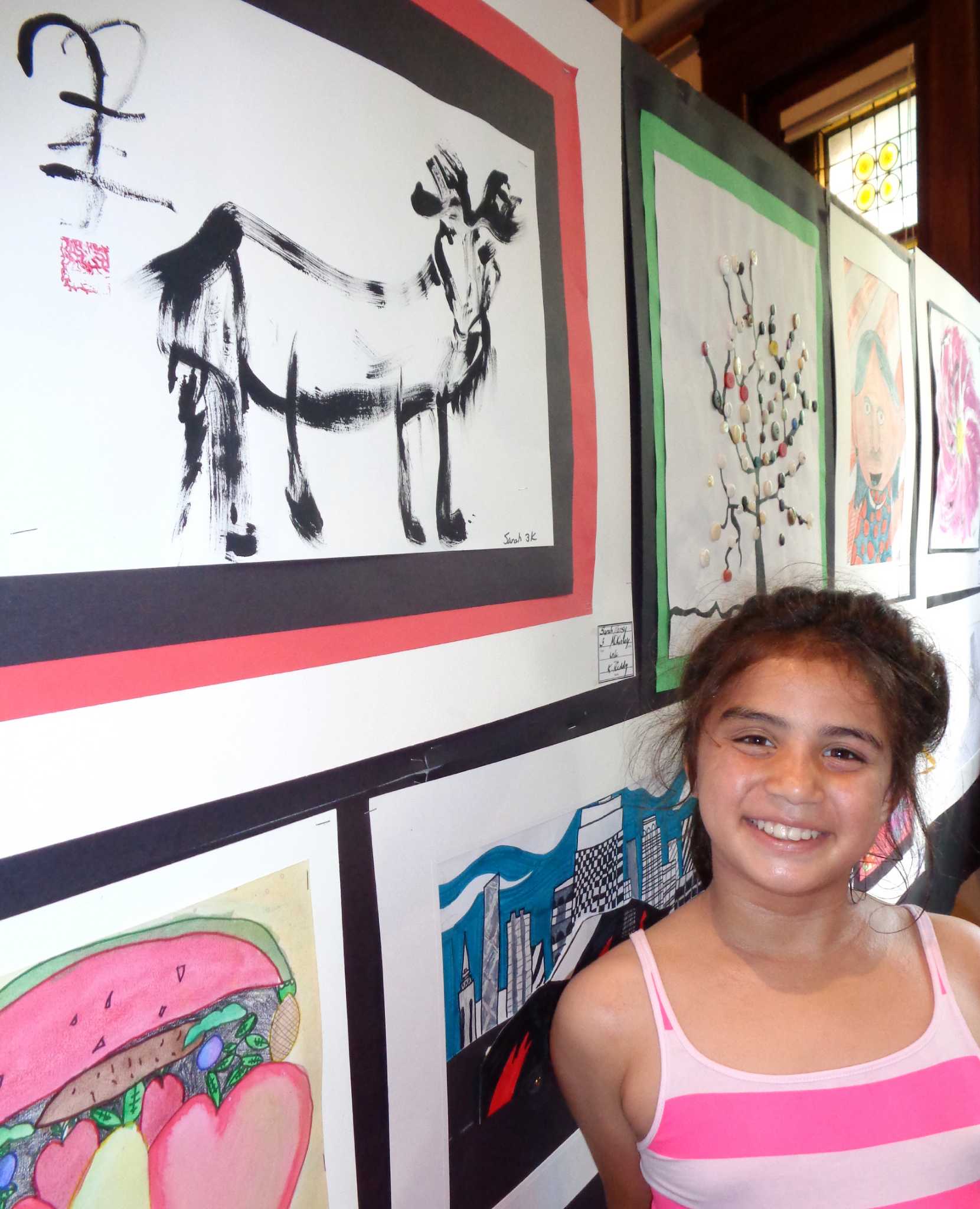 Young masters' work displayed at Fairfield student art show