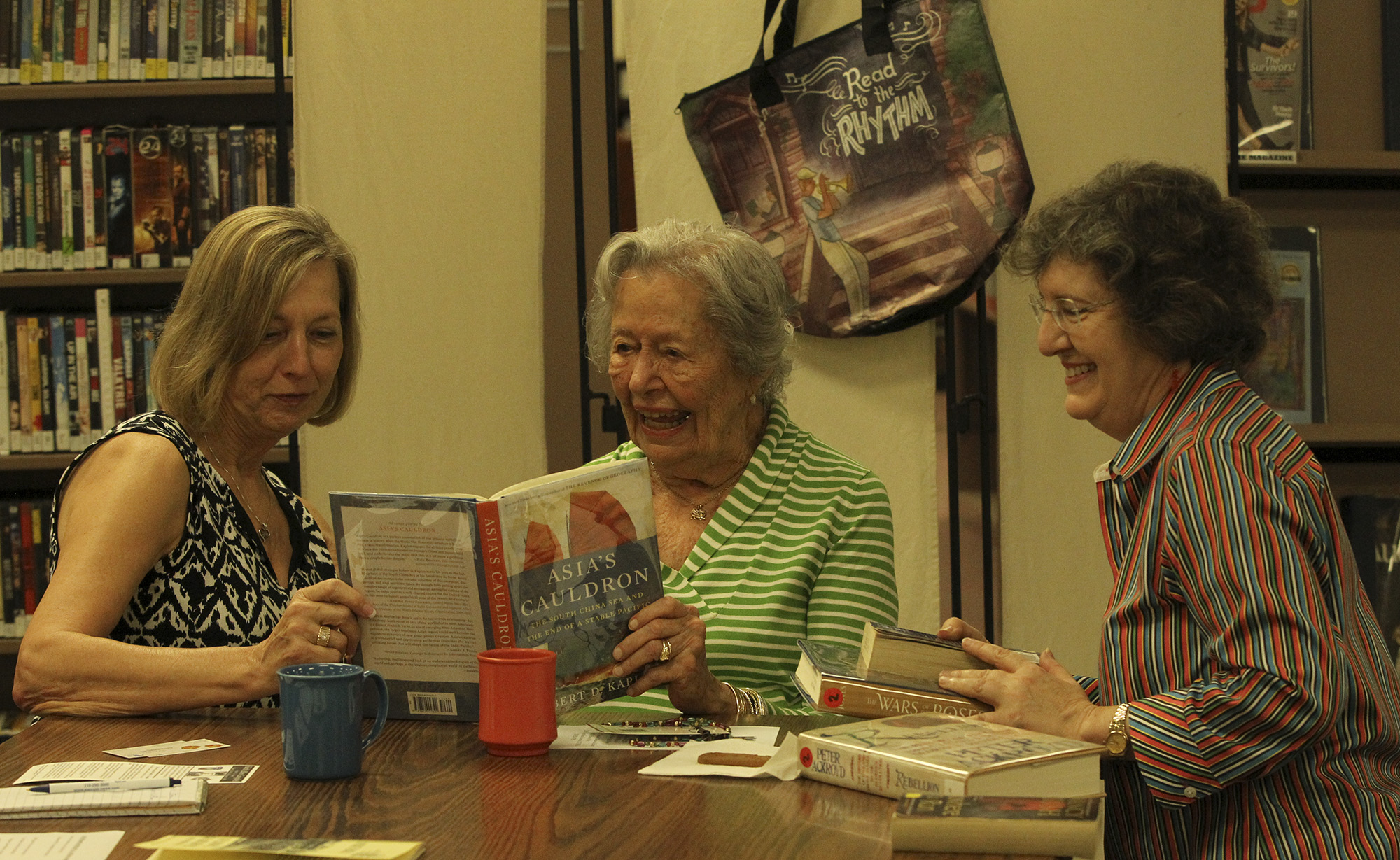 Volunteer nearing century as library patron