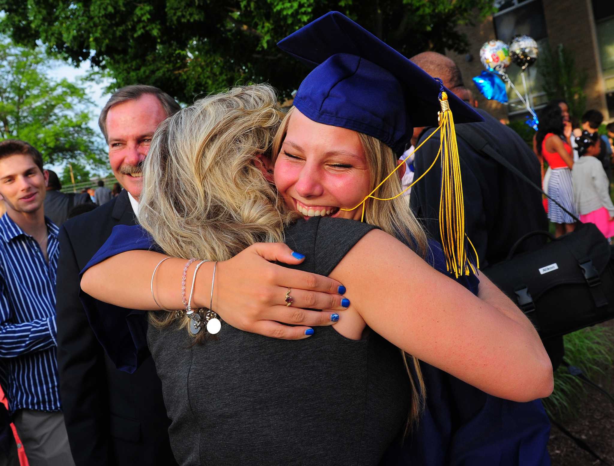 Graduates celebrate at Notre Dame graduation