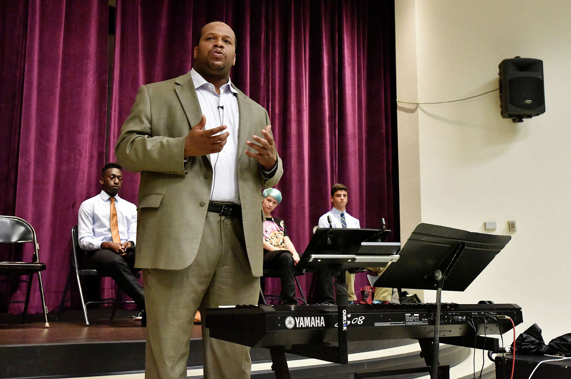 Student athletes confront stigma at Stamford school