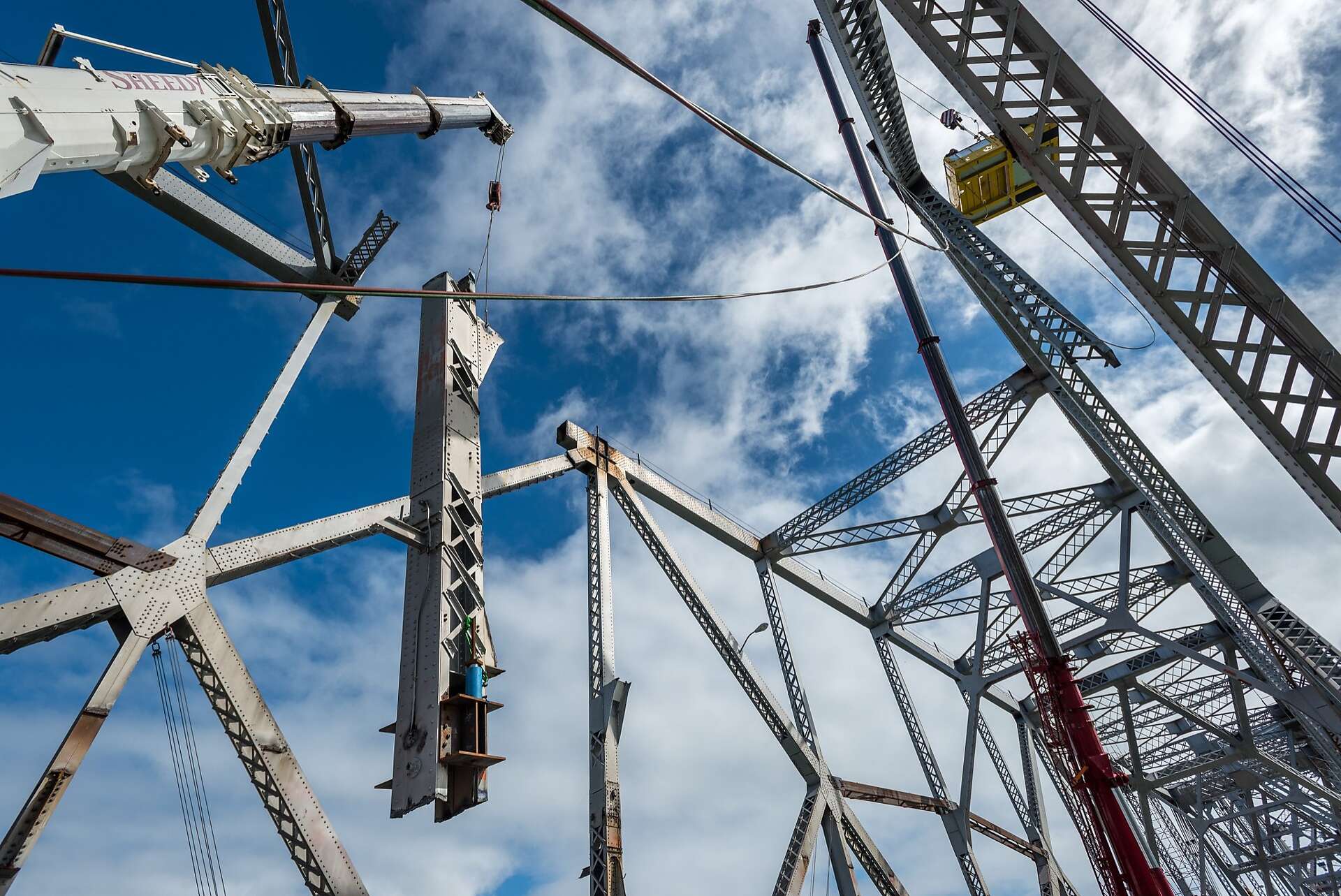 Artists, step right up and get pieces of Bay Bridge steel