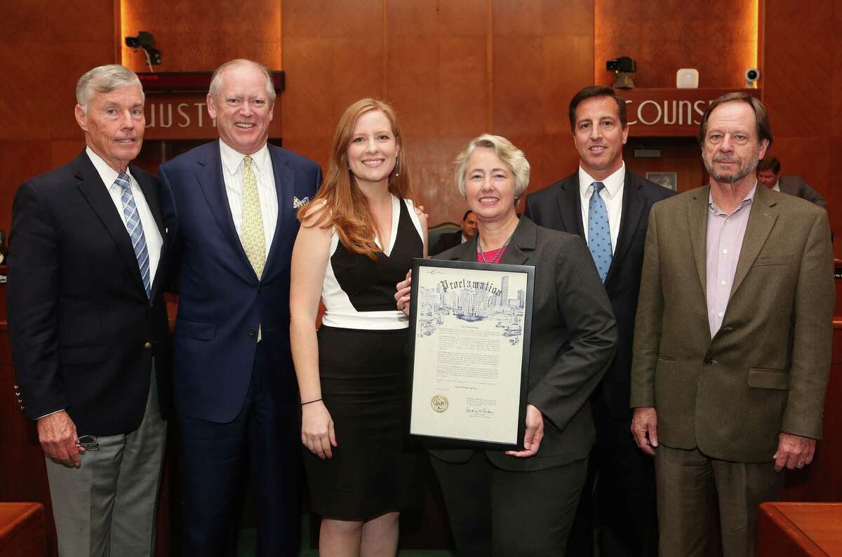 Falkenberg honored by Houston City Council for Pulitzer win