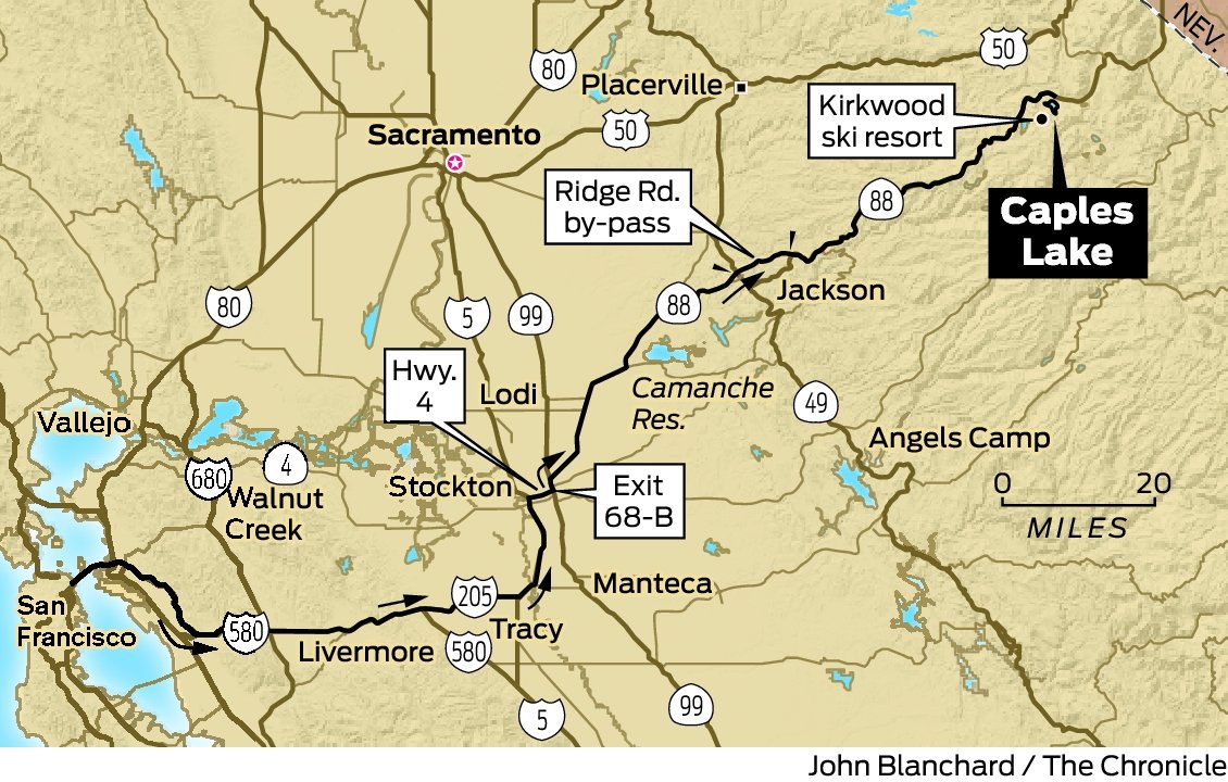 Sunday Drive: Caples Lake