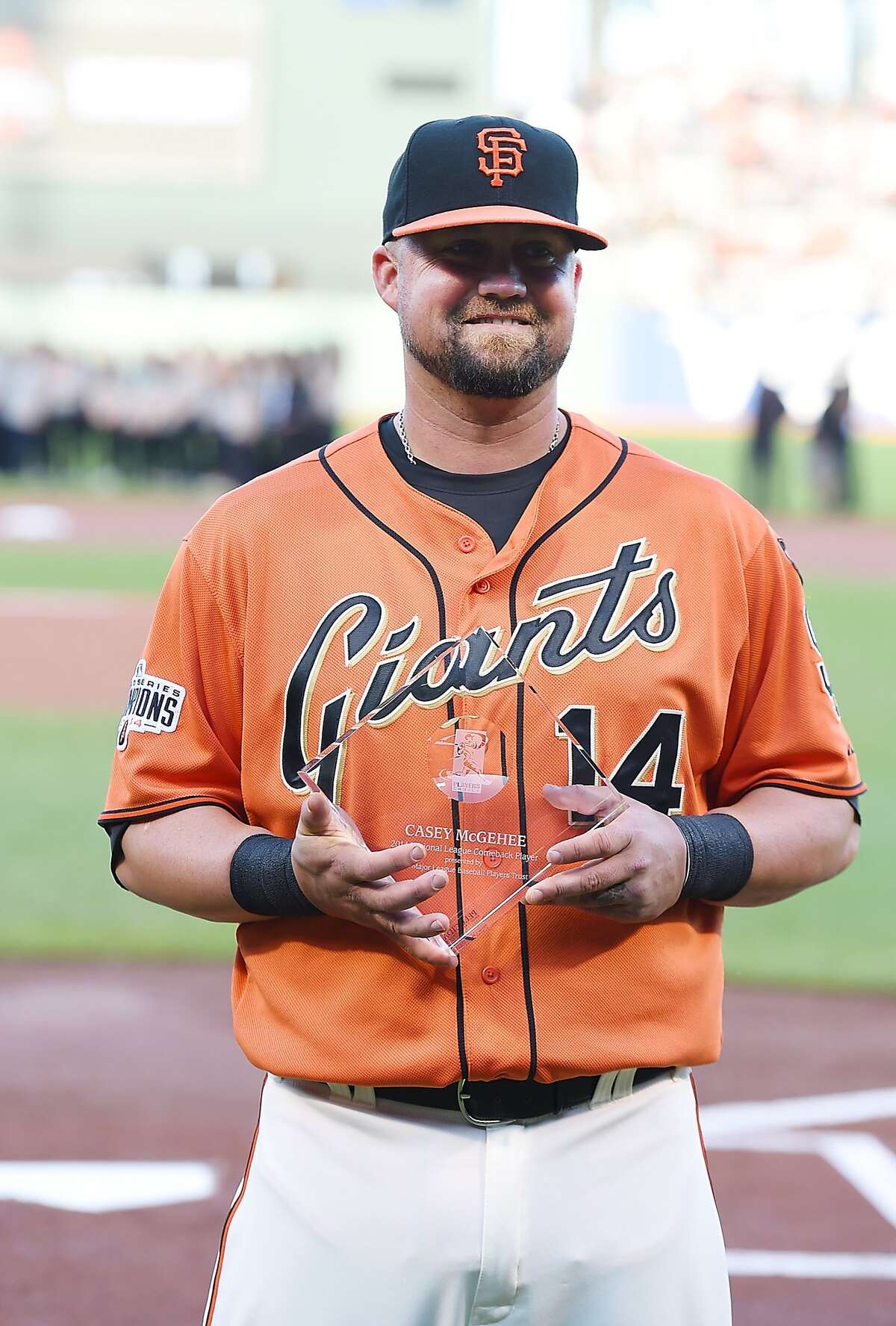 Grateful Matt Duffy in Casey McGehee’s corner
