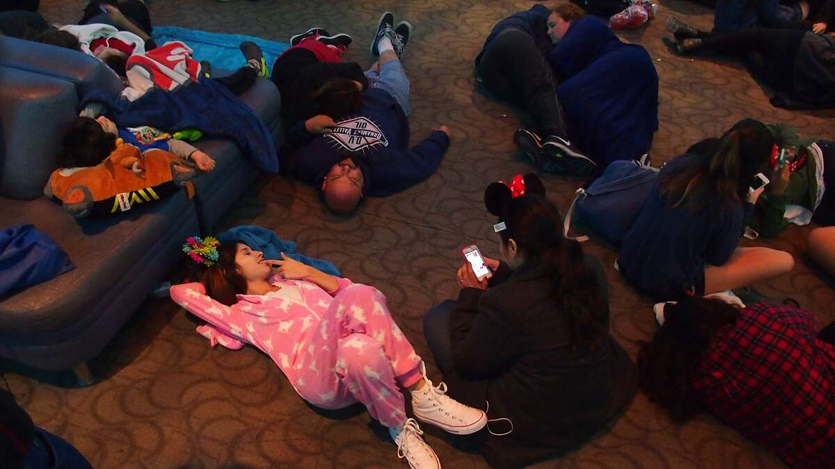 Up all night in Disneyland: 24 hours of lines and rhinestones