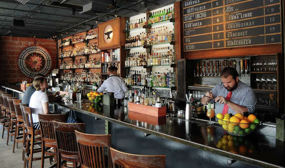 You'll want to belly up to the Anvil bar for this one