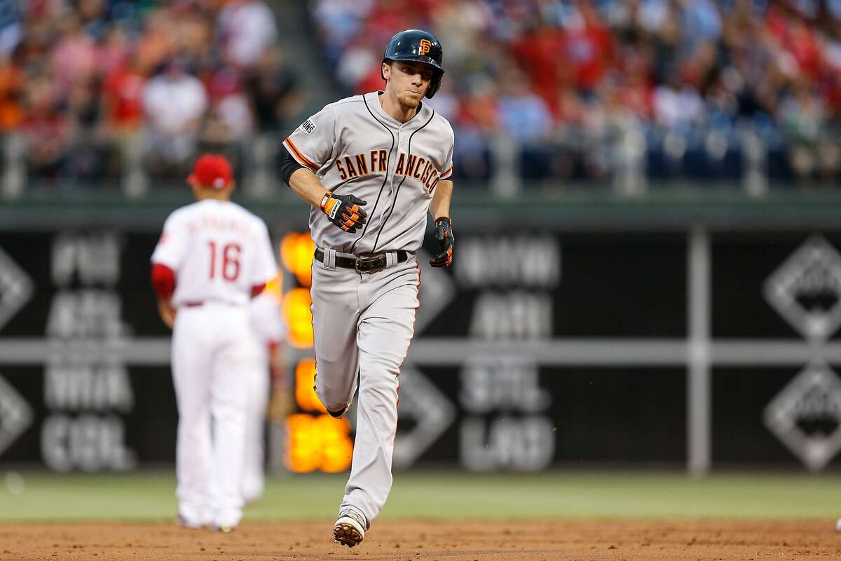 Matt Duffy performs after Casey McGehee returns