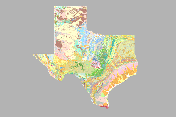 New interactive geologic map shows how prehistoric rock formations ...