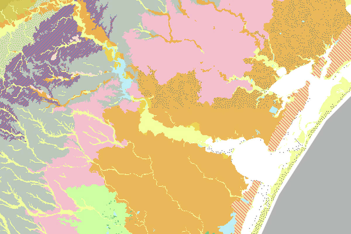 New interactive geologic map shows how prehistoric rock formations ...