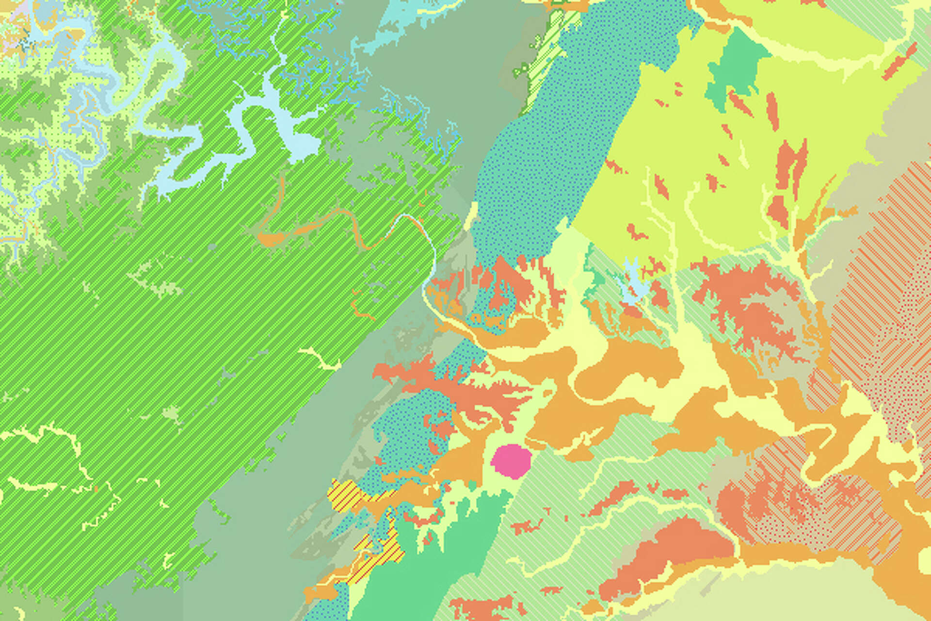 New interactive geologic map shows how prehistoric rock formations ...