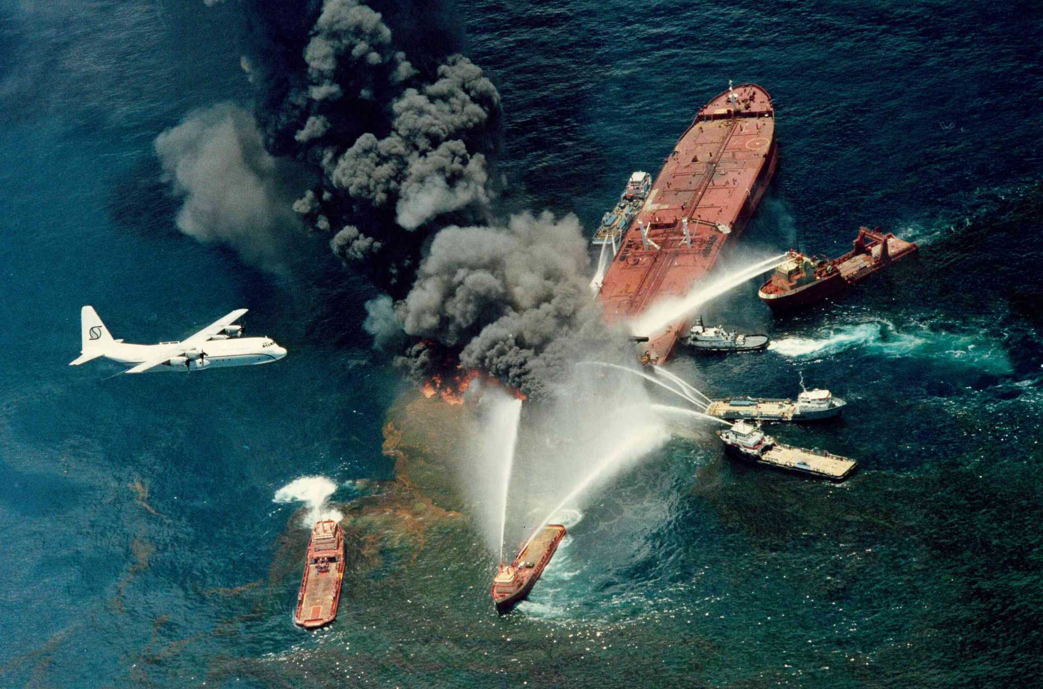 Mega Borg oil spill off Galveston dumps 5.1M barrels of oil into Gulf ...