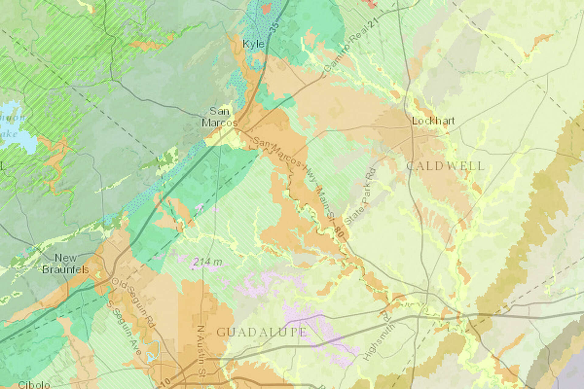 New interactive geologic map shows how prehistoric rock formations ...