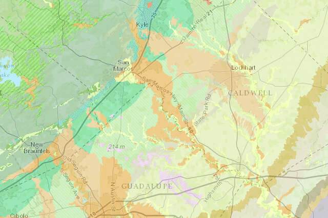 New interactive geologic map shows how prehistoric rock formations ...