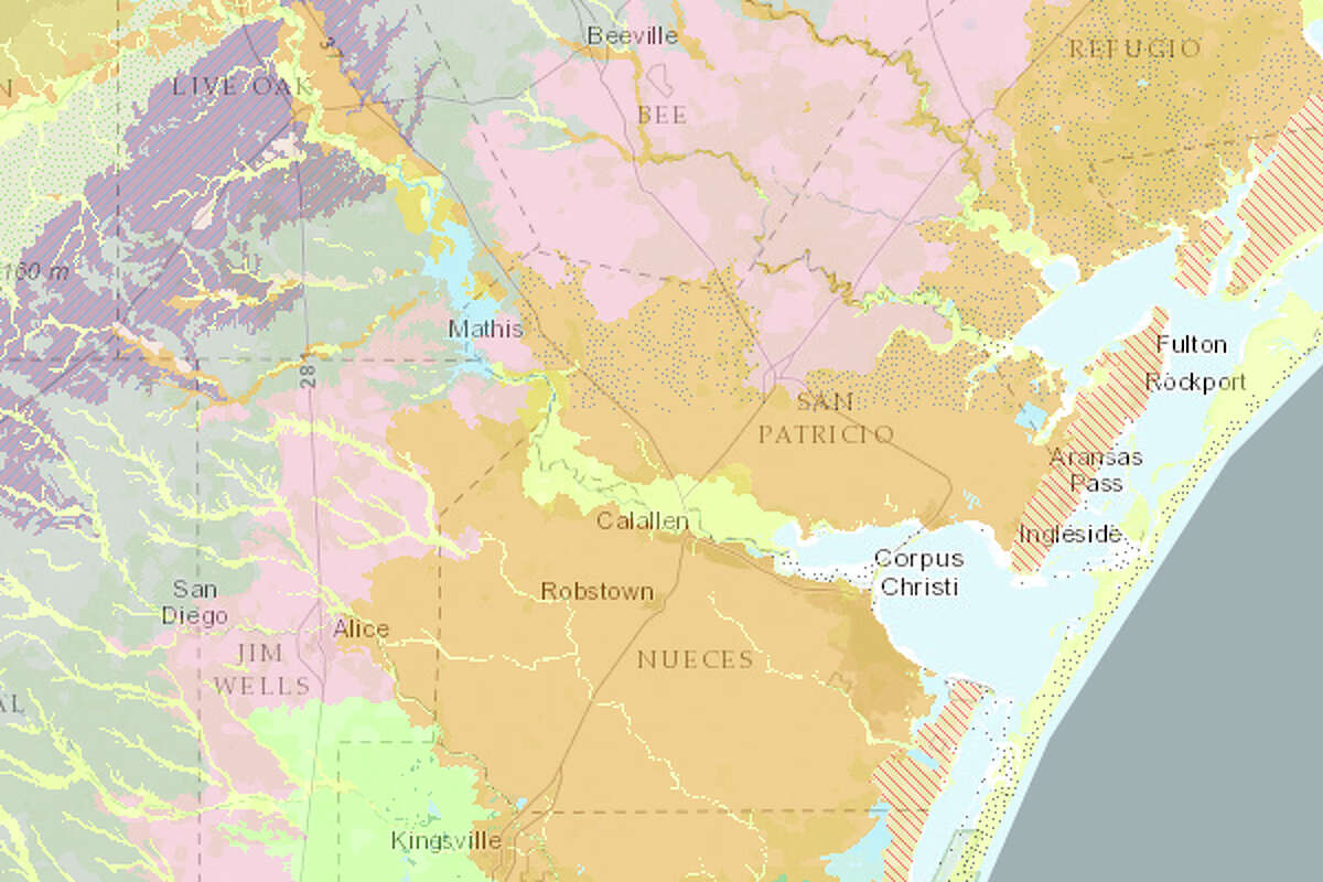 New interactive geologic map shows how prehistoric rock formations ...