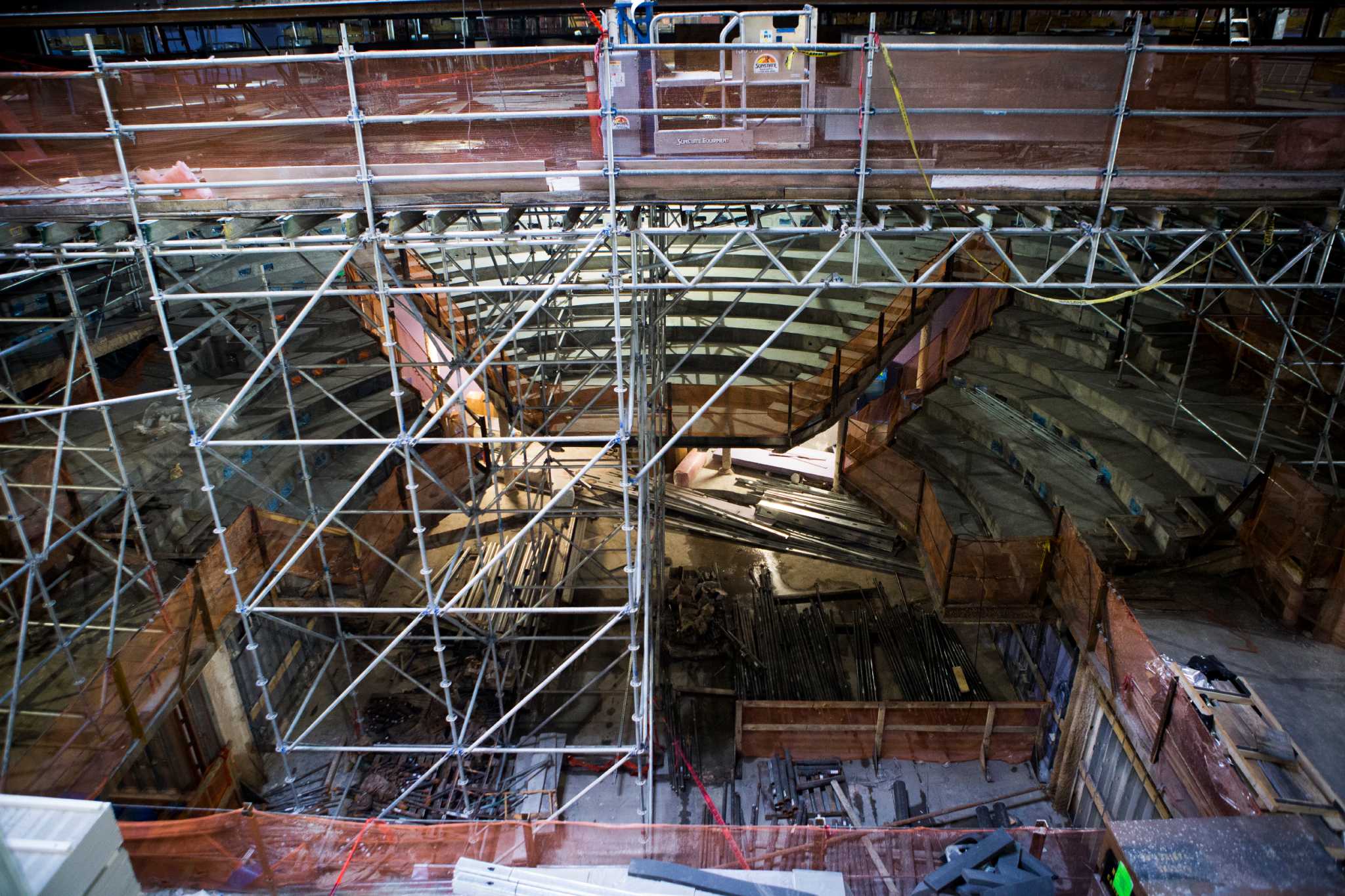 Get a sneak preview of renovations at Alley Theatre