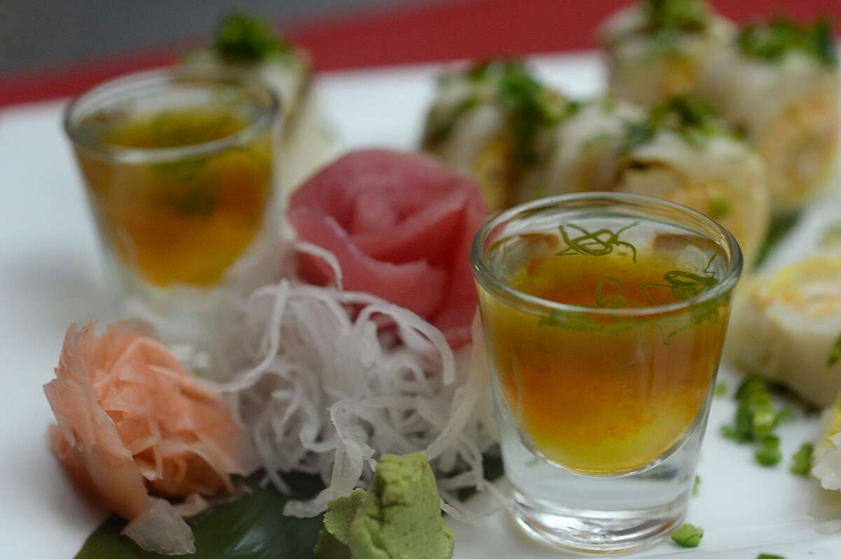 Enjoy a festive dinner with holiday sushi rolls at Tokyo