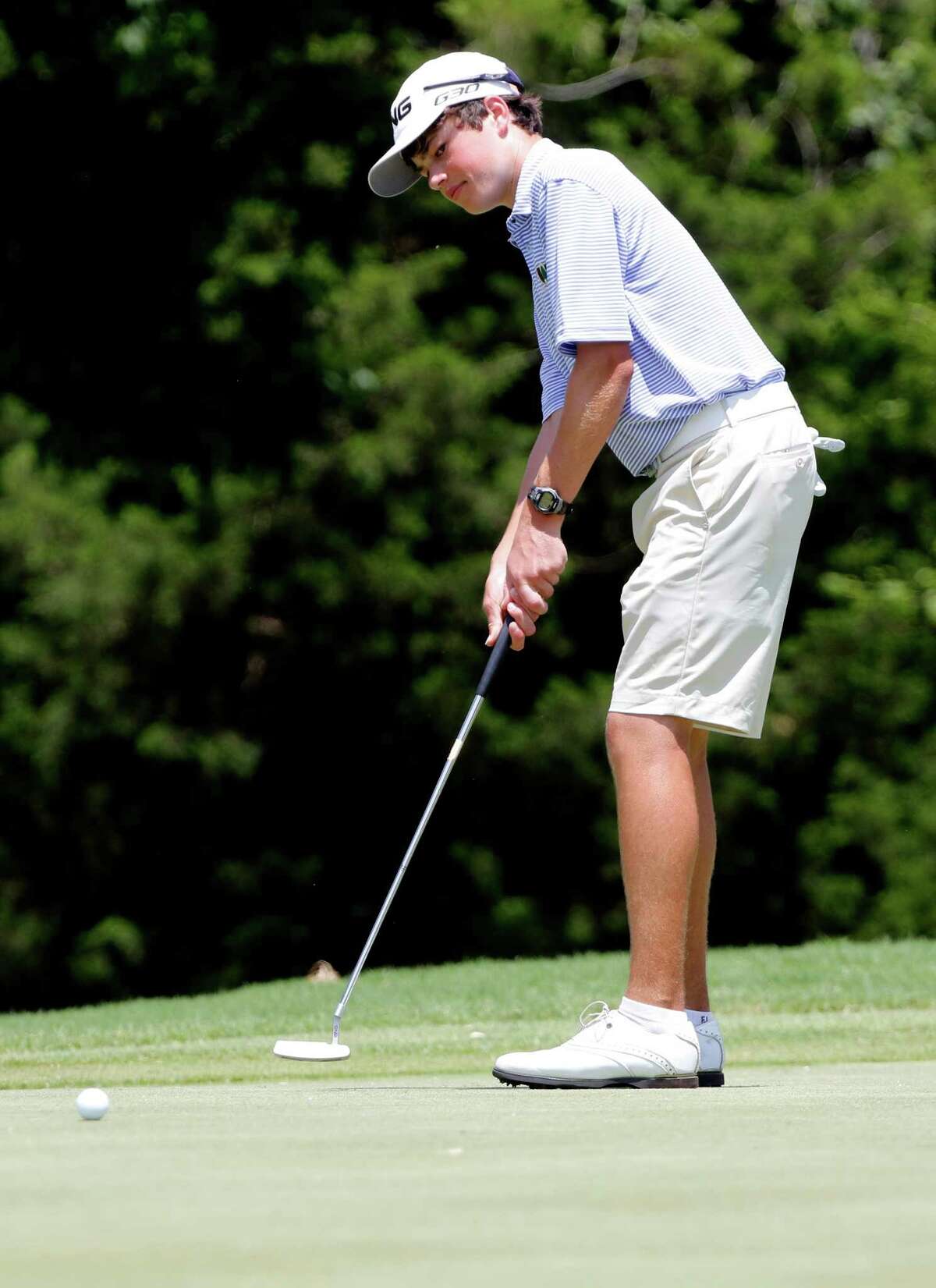 Houston's Cole Hammer fights back tears at U.S. Open