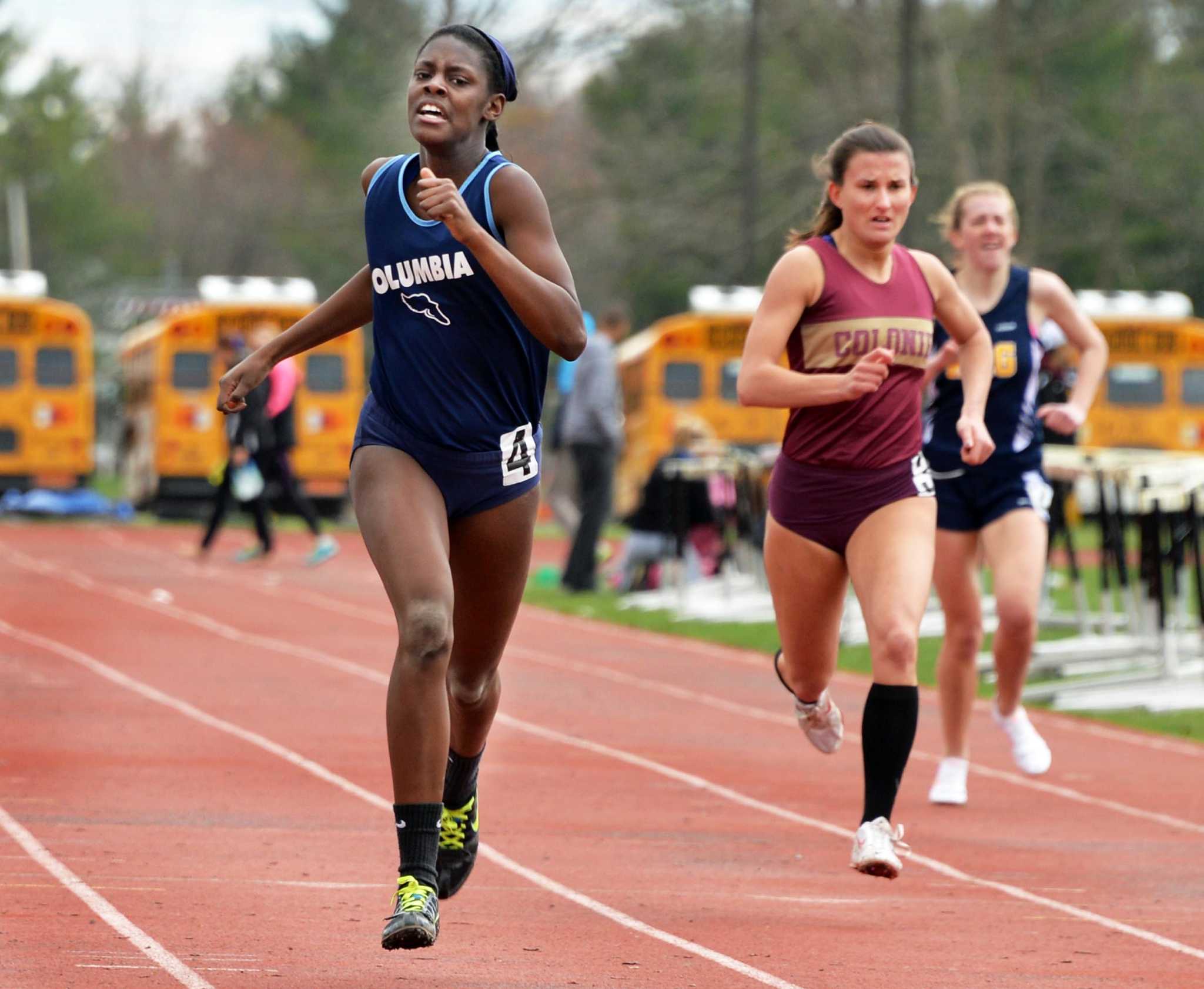 Columbia's Nastassja Johnston raises the bar on the track