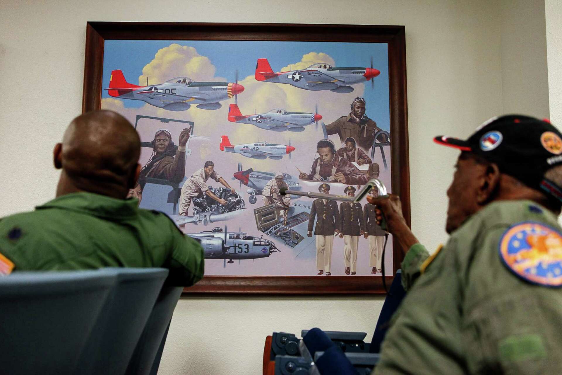 Surviving members of legendary Tuskegee Airmen take to the skies