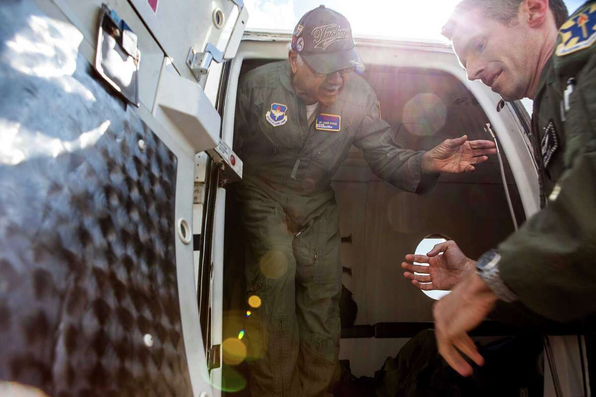 Surviving members of legendary Tuskegee Airmen take to the skies