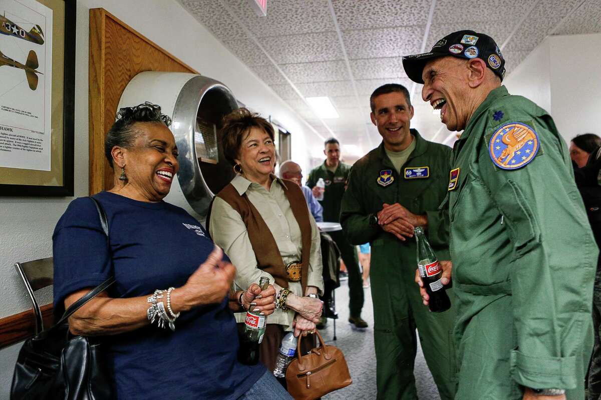 Surviving members of legendary Tuskegee Airmen take to the skies