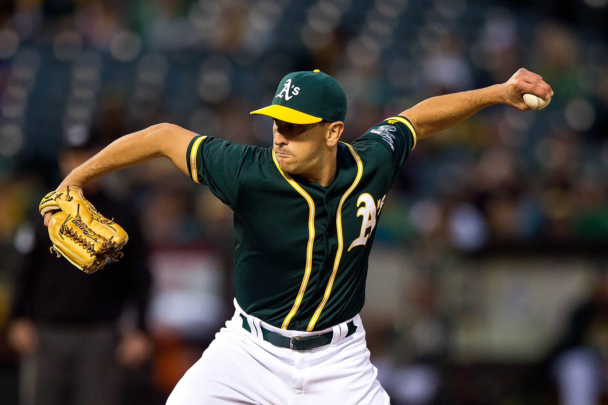 Switch pitcher Pat Venditte goes on A’s disabled list