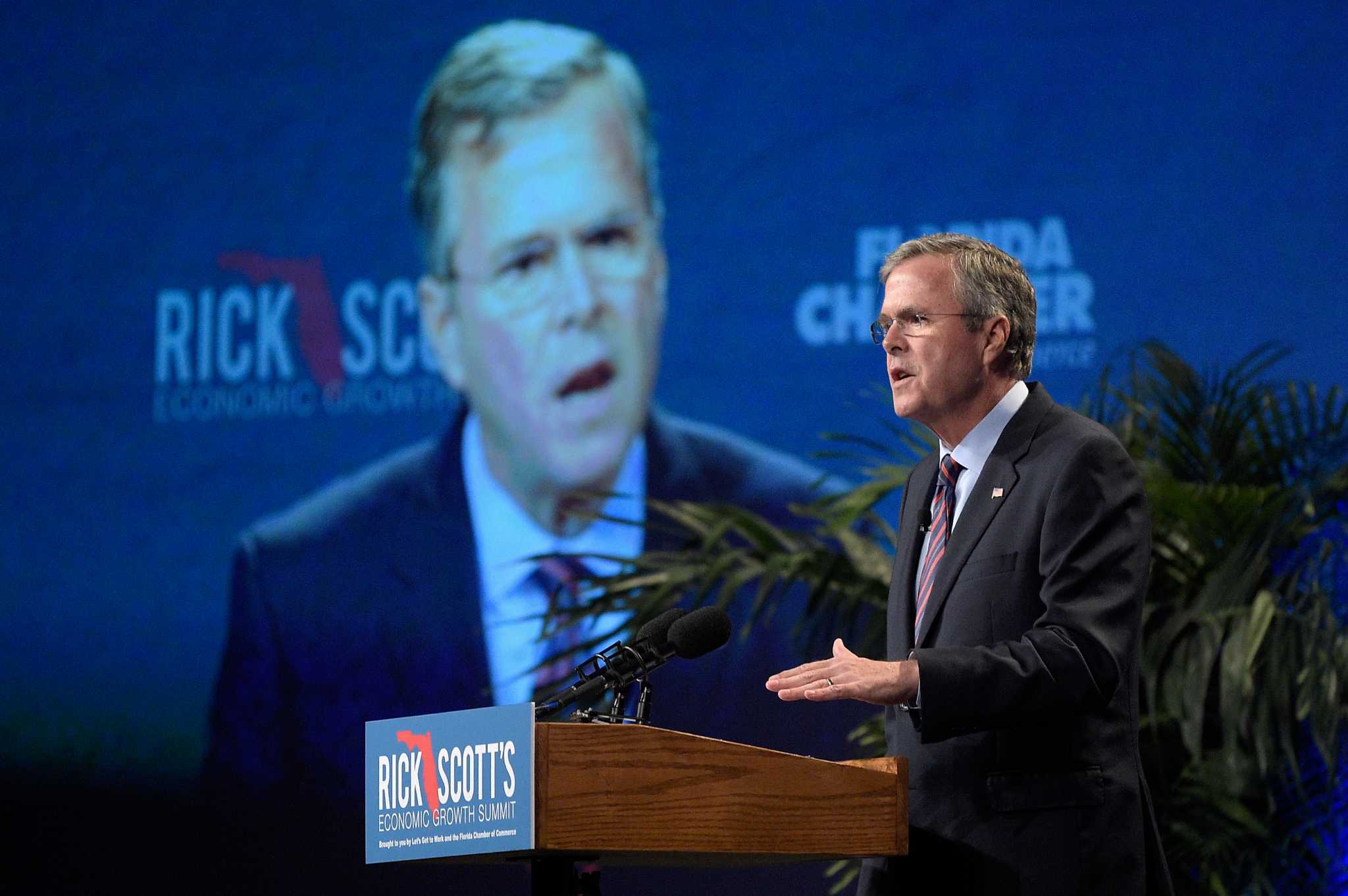 A Shaky Start Compels Bush to Refine Tone—