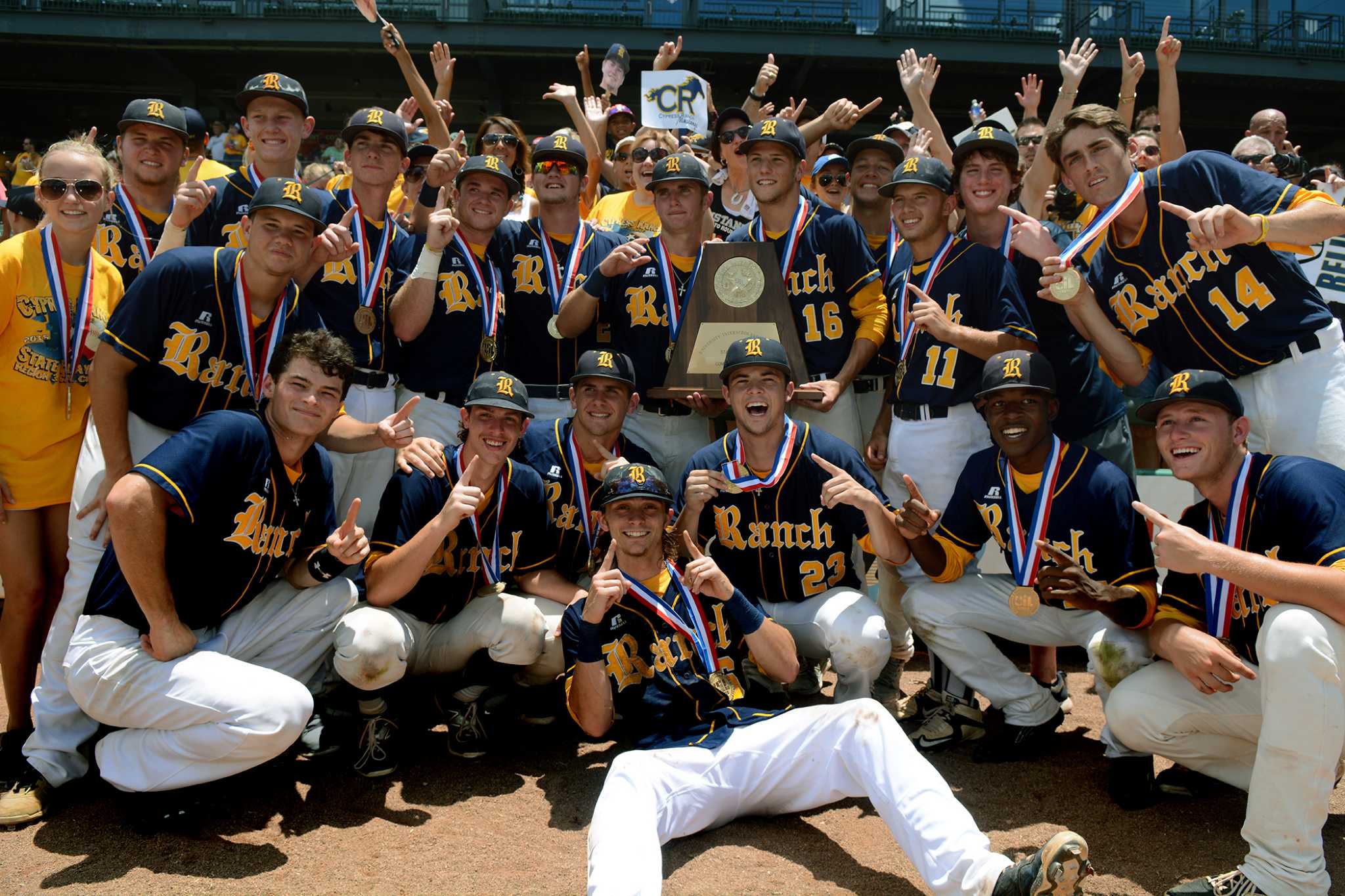 Cy Ranch caps banner year with 6A state baseball title