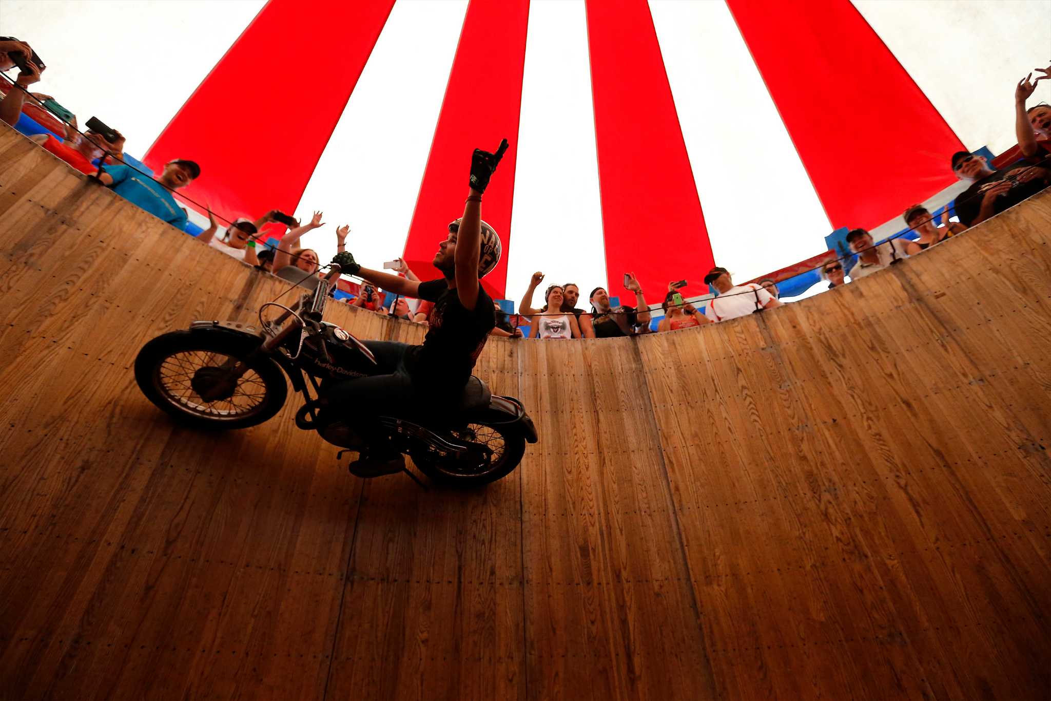 Austin Biker Rally Draws All Types