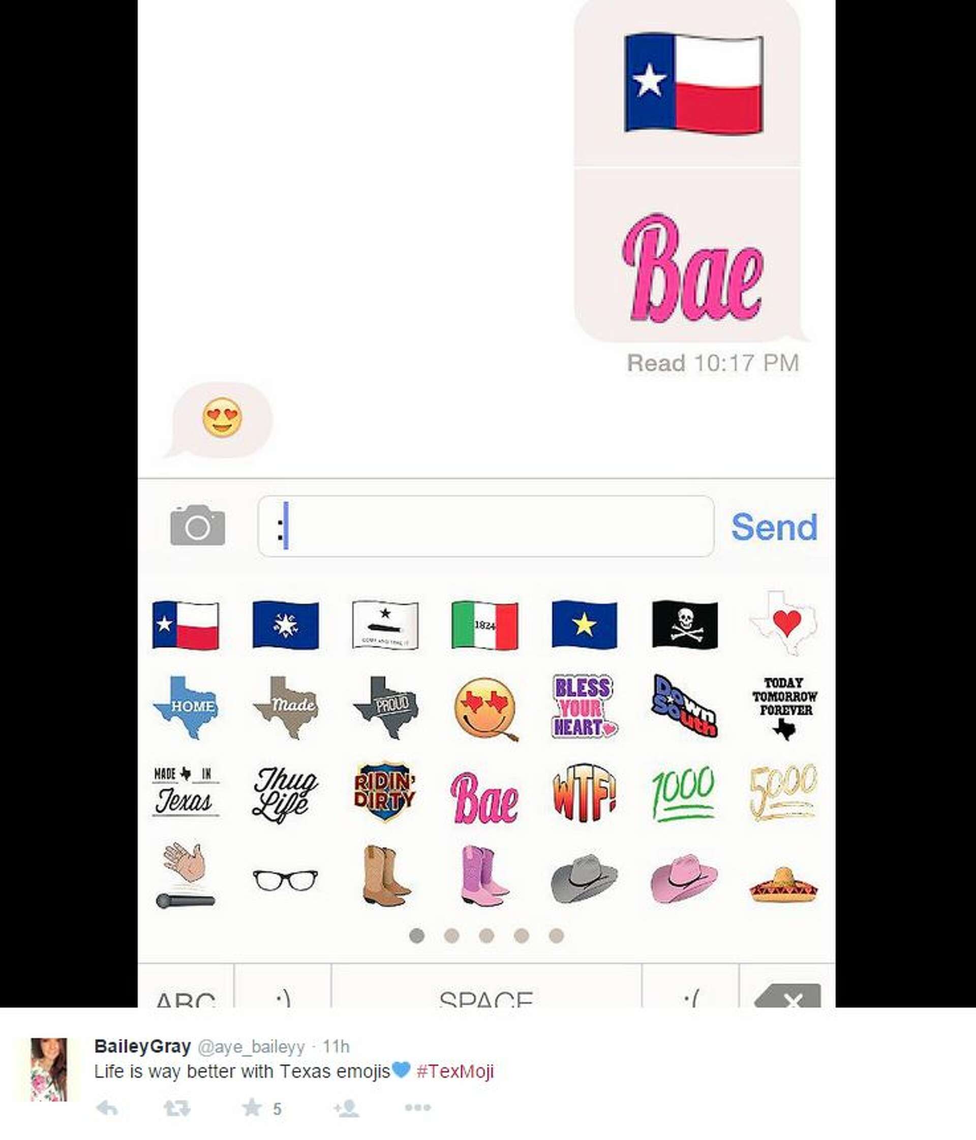 TexMojis for texting Texans are finally here